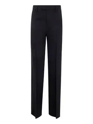 ANN DEMEULEMEESTER Maaike Flared Leg Viscose Trousers