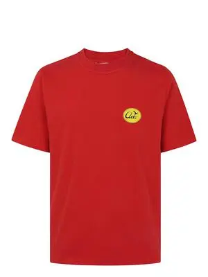 ARTE ANTWERP Small Circled Bird Logo T-shirt - Red