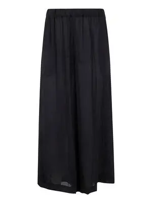 Comme Des Garçons Wide Leg Trousers - Black
