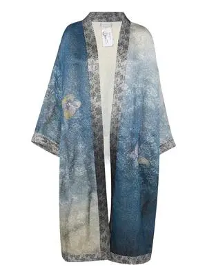 PIERRE-LOUIS MASCIA Pax Kimono Jacket - Blue