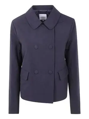 Aspesi Double-breasted Jacket - Blue