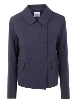 Aspesi Double-breasted Jacket - Blue