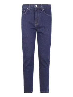 Ralph Lauren Hi Rs Sk Ank Ankle Skinny Denim Jeans - Blue