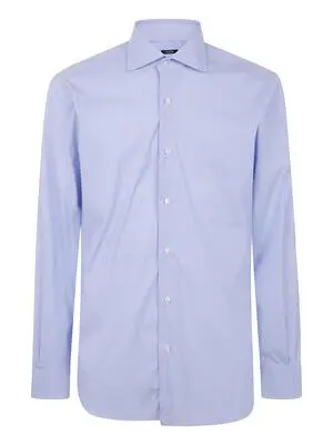 BARBA NAPOLI Popeline Stretch Shirt