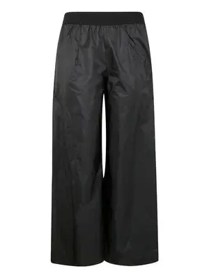 MARIA CALDERARA Wide Leg Trousers - Black