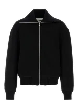 JIL SANDER Bomber Jacket - Black