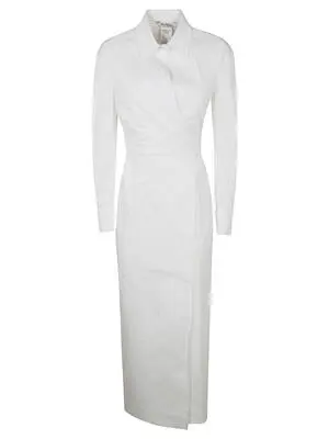 Max Mara Balzac Long Dress - White