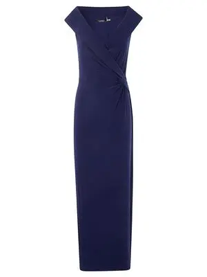 Ralph Lauren Leonidas Sleeveless Gown - Blue
