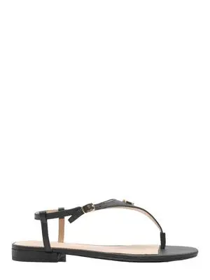 Ralph Lauren Everley 2" Flat Sandals - Black