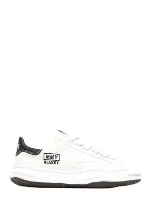 Mihara Yasuhiro Blakey Original Sole Canvas Low-top Sneakers - White