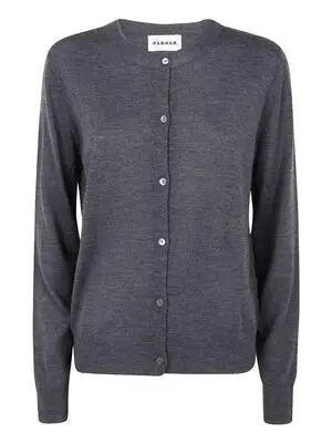 P.a.r.o.s.h Buttoned Cardigan - Gray