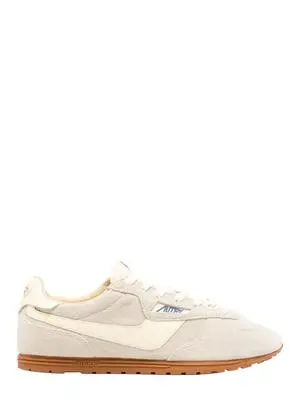AUTRY Windspin Low Suede Sneakers - Beige