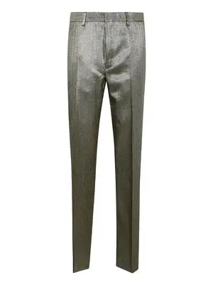 Dries Van Noten Patrino Suit Trousers - Metallic