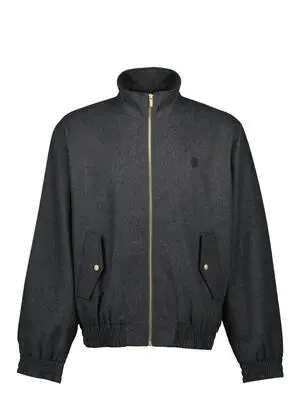 Drole De Monsieur La Trackjacket Flanelle Jacket Gray