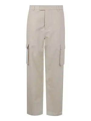 DAILY PAPER Linen Cargo Pants - Beige
