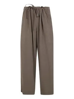 Y`S Straight Trousers - Beige
