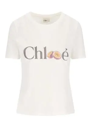 CHLOÉ Classic Printed T-Shirt