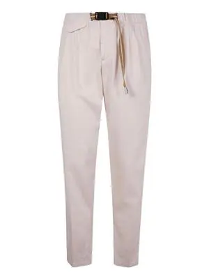 WHITE SAND Long Trousers - White