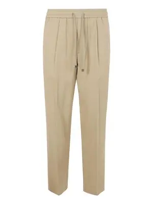Jacob Cohen Low Fit Carrot Daniel Batavia Raw Trousers - Brown