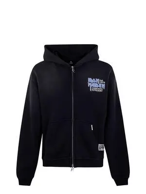 REPRESENT Iron Maiden Anniversary Full Zip Hoodie - Black