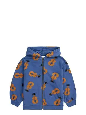 BOBO CHOSES Printed Hoodie - Blue