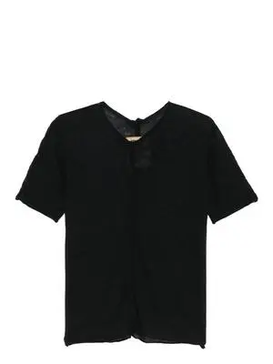 UMA WANG Short Sleeves Shirt - Black
