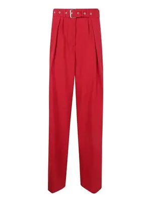 Dries Van Noten Peaches Bis Trousers - Red