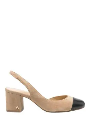 Michael Kors Perla Flex Sling Pumps - Gray