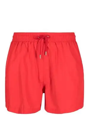Paul Smith Striped Swim Shorts - Red
