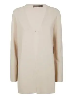 D.exterior Viscosa Cardigan Link - White