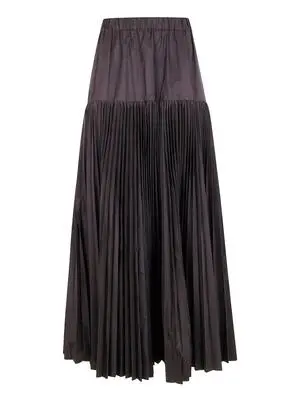 P.a.r.o.s.h Pleated Skirt - Brown