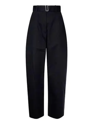 STUDIO NICHOLSON Belted Round Leg Pant