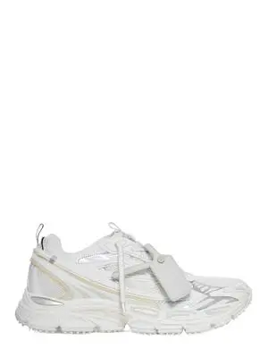 Off White Ow M-be Right Back Mesh Sneakers - White