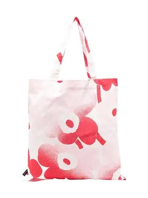 Marimekko Unikko Haivahdys Tote By - Pink