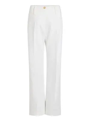 Patou Large Belt Trousers - White