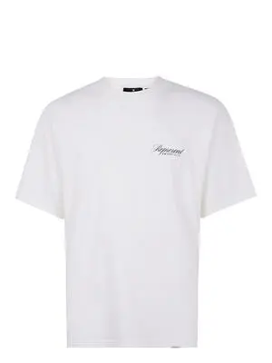 REPRESENT Owners Club Script T-shirt - White