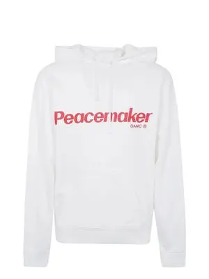 PEACEMAKER OAMC Loose Fit Hoodie - White
