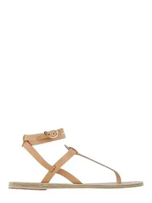 ANCIENT GREEK SANDALS Estia Flat Sandals - Beige