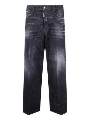 Dsquared2 Loose Fit Jeans - Black