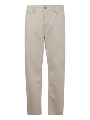 Michael Kors Seeded Finn Straight Jeans - Beige