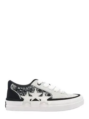 Amiri Bandana Sunset Skate Sneakers - Black
