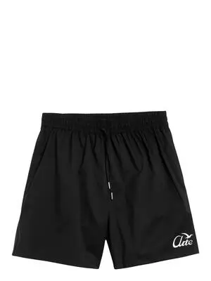 ARTE ANTWERP Logo Birds Shorts - Black
