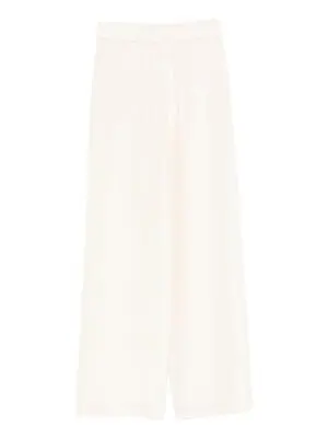 Max Mara Classic Trousers - White