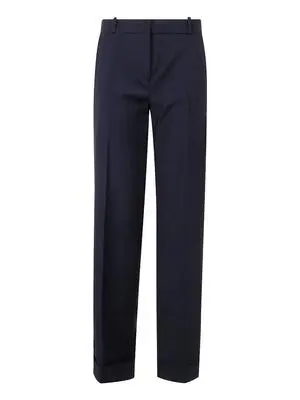 KILTIE Andrew Wide Leg Trousers - Blue