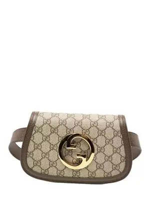 Gucci Gg Supreme Blondie Belt Bag 2000-2015 - Brown