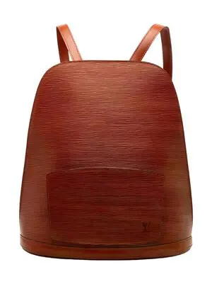 LOUIS VUITTON 1996 Epi Gobelins Backpack - Brown
