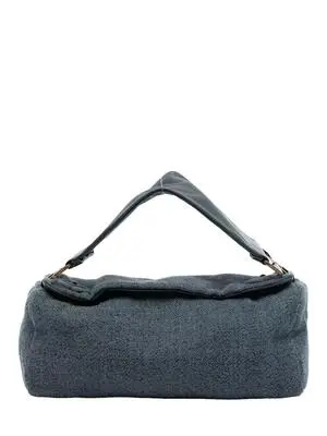 PRADA Prada 2000-2013 Tweed Shoulder Bag