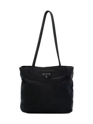 Prada 2000-2013 Tessuto Tote Bag - Black