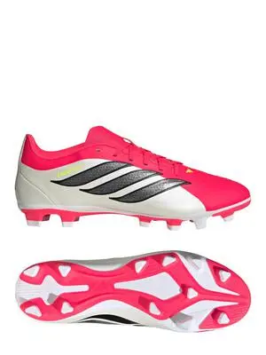 Adidas Predator Club Firm Ground/multi Ground Soccer Cleats - Lucid Red / Core Black / Cloud White