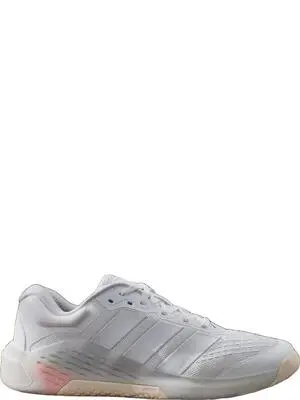 Adidas Dropset 4 Power Training Sneakers - Cloud White / Silver Metallic / Lucid Orange